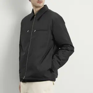 JIL SANDER Nylon Zip Up Shirt Jacket
