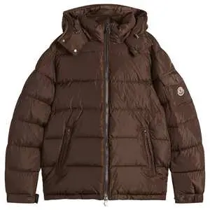 Moncler Maya Matte Jacket - Brown