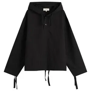 Studio Nicholson Almes Hooded Pullover - Black