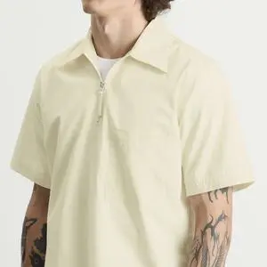 Universal Works Broadcloth Ewan Shirt - Ecru