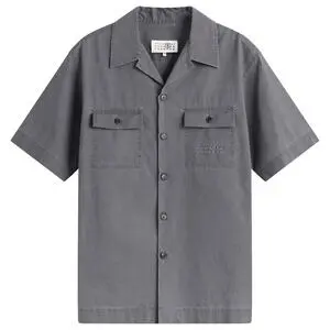 MAISON MARGIELA Cotton Utility Shirt - Anthracite