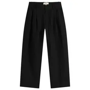 Studio Nicholson Line Double Pleat Pant - Black