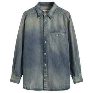 MAISON MARGIELA Denim Shirt - Blue