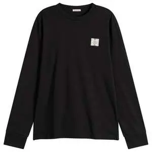 Moncler Long Sleeve Cotton T-shirt In | Size: | 100% Cotton | End Clothing - Black