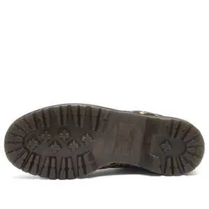 Dr. Martens Lowell Leopard Print Moc Toe Shoe