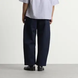 Studio Nicholson Sorte Deep Pleat Volume Pant