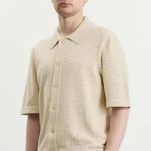 CORRIDOR Pointelle Knit Shirt