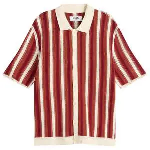 WAX LONDON Porto Knit Stripe Shirt