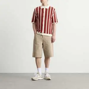 WAX LONDON Porto Knit Stripe Shirt