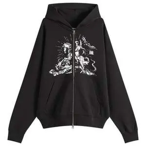 END. Soho Zip Hoodie - Black