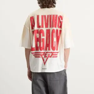 REPRESENT Living Legacy Tour T-shirt - Washed Ecru