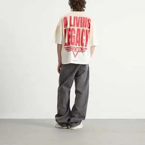 REPRESENT Living Legacy Tour T-shirt - Washed Ecru