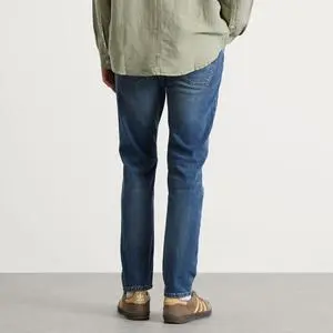Nudie Jeans Lean Dean Slim Jeans - Blue Dawn