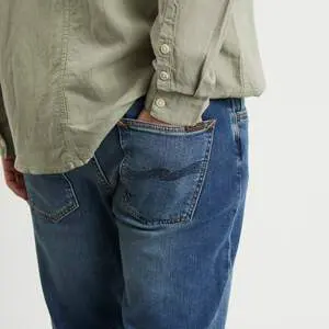 Nudie Jeans Lean Dean Slim Jeans - Blue Dawn