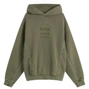 PUMA X Represent Graphic Hoodie - Night Pine