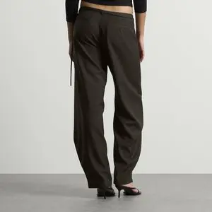 ST. AGNI Wrap Rouleau Pants