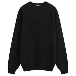 You Must Create Earth Suededhead Jumper - Black