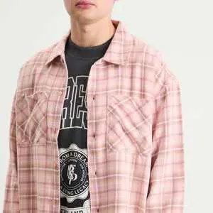 REPRESENT Flannel Checked Shirt