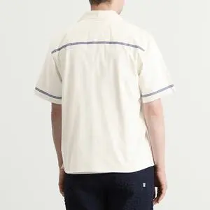 WAX LONDON Didcot Pintuck Vacation Shirt