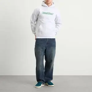BUTTER GOODS Textured Logo Hoodie