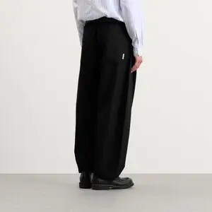 PORTER JAMES Dart-knee Pleated Trousers
