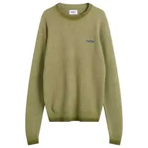 BUTTER GOODS Fade Knit Sweater - Algae