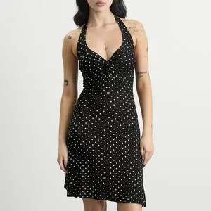 FRUITY BOOTY Twist Halter Dress