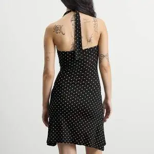 FRUITY BOOTY Twist Halter Dress