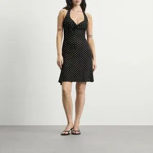 FRUITY BOOTY Twist Halter Dress