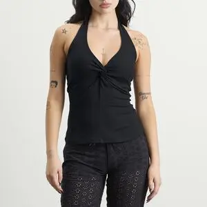 FRUITY BOOTY Twist Halter Top