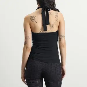FRUITY BOOTY Twist Halter Top