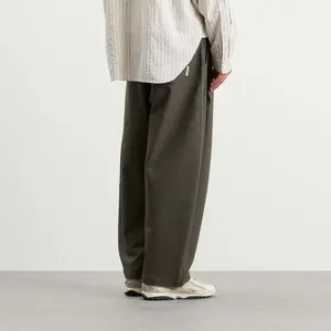 PORTER JAMES Dart-knee Pleated Trousers