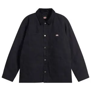 Dickies Lined Canvas Chore Jacket - Black