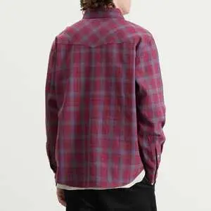 Visvim Four Corners Check Shirt - Red