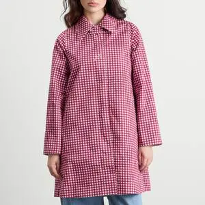 DAMSON MADDER Mercedes Bow Reversible Trench Coat
