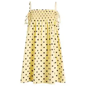 DAMSON MADDER Lilo Mini Dress - Yellow