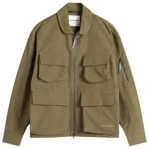 AND WANDER C/pe Twill Field Jacket - Khaki