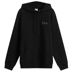POLAR SKATE CO. Dave Fill Logo Hoodie - Black