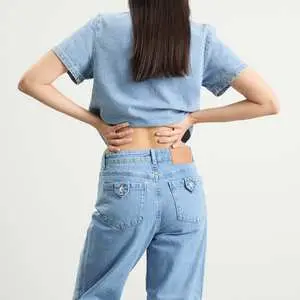 HOSBJERG Bailey Denim Pants