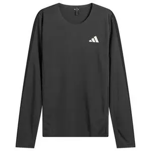 Adidas Adizero Running Long Sleeve Top - Black