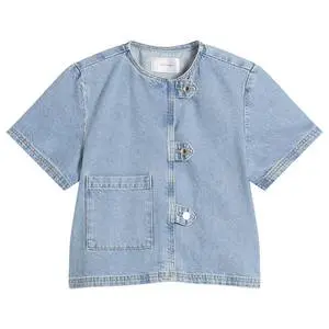 HOSBJERG Bailey Denim Top
