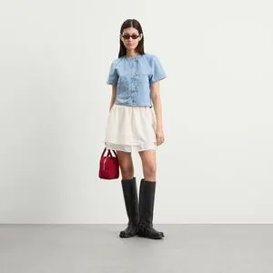 HOSBJERG Bailey Denim Top