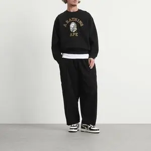 A BATHING APE Tree Edge Camo College Sweatshirt