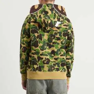 A BATHING APE Abc Camo 2nd Ape Zip Hoodie