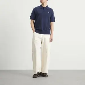 PALMES Cotton Knit Polo