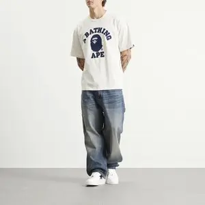 A BATHING APE Washed Cloud Camo T-shirt