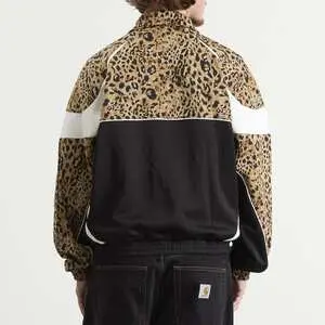 A BATHING APE Wild Leopard Print Track Jacket