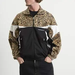 A BATHING APE Wild Leopard Print Track Jacket