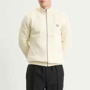 Fred Perry Textured Zip Through Cardigan