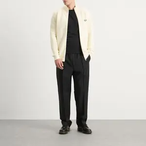 Fred Perry Textured Zip Through Cardigan